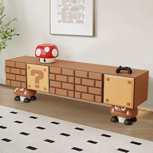 Orxva Galaxy Mario cute creative TV cabinet - Wayfair Canada