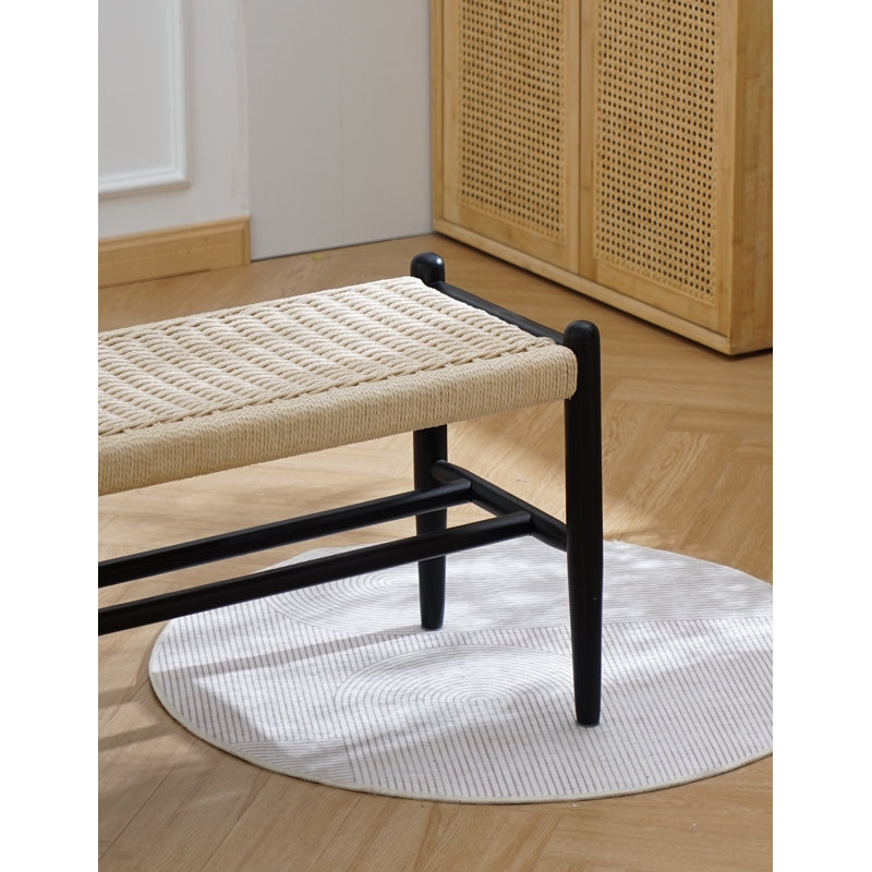 Ebern Designs Barnicle Solid Wood Storage Bench & Reviews | Wayfair