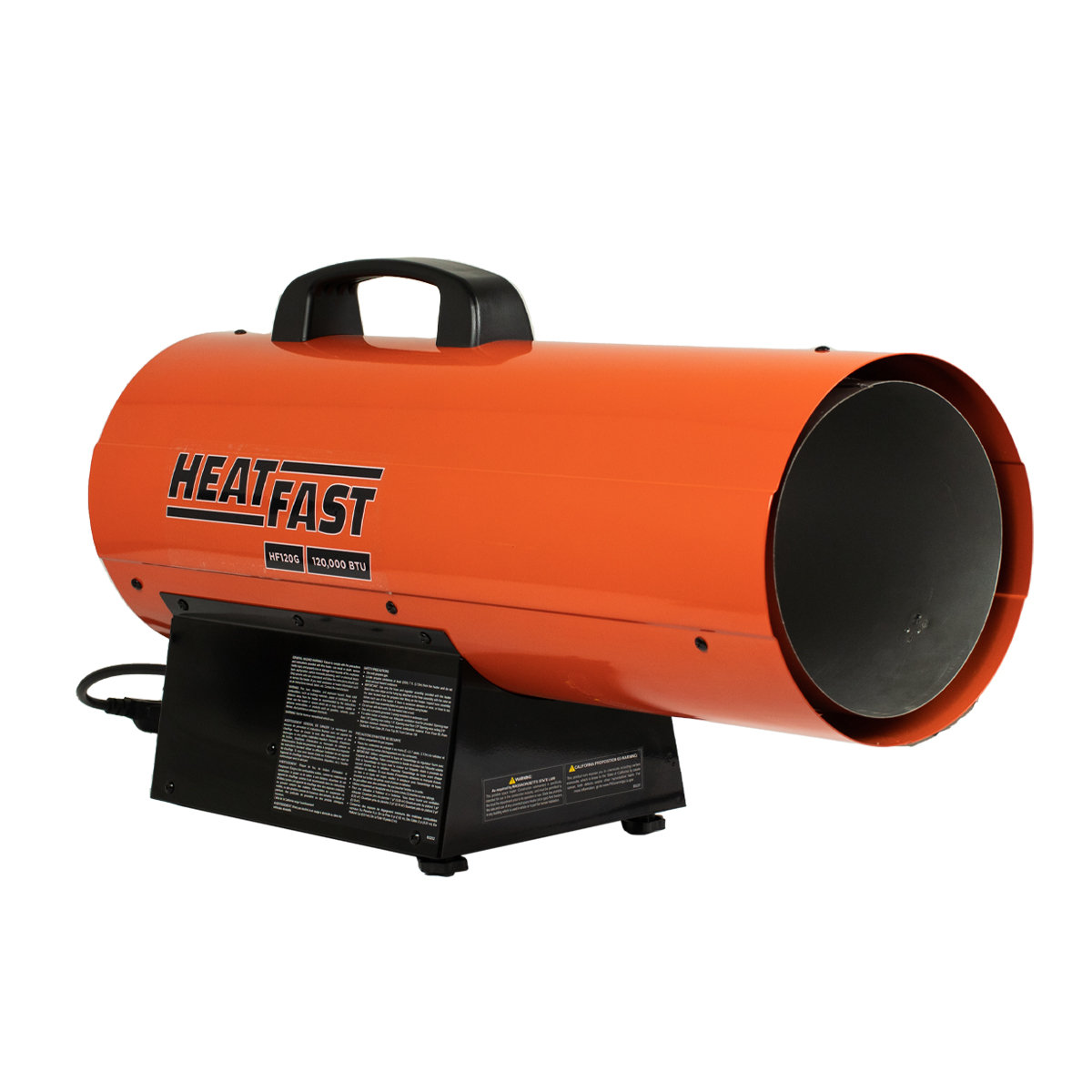 Heatfast Portable Construction Lp Gas Forced Air 120k Btu Heater ...
