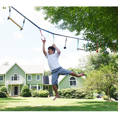 Sunny & Fun Solid Wood Obstacle Course & Reviews | Wayfair
