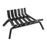 Country Living Steel Fireplace Log Grate | Heavy Duty Fire Pit Cradle ...