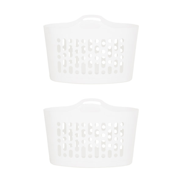 Wham Flexi-Store Laundry Basket Ice White | Wayfair.co.uk