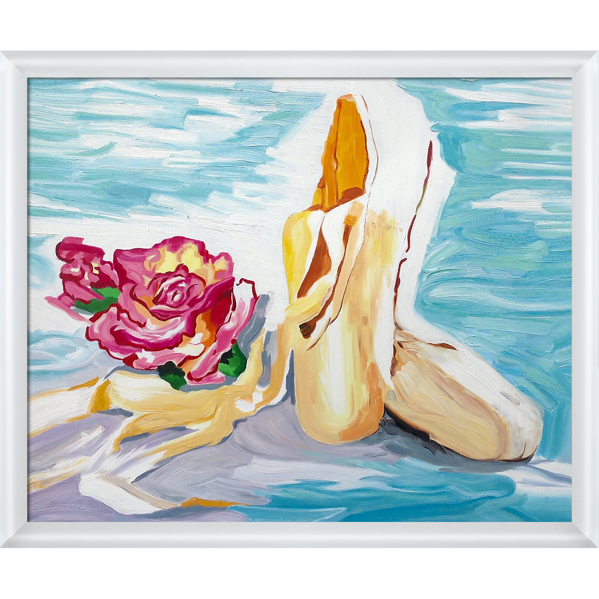 Harriet Bee Colan the Shoes with Moderne Blanc | Wayfair
