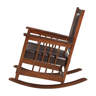 Red Barrel Studio® Shamila Solid Wood Rocking Chair | Wayfair
