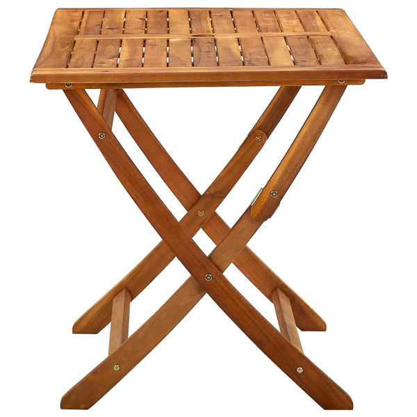 Red Barrel Studio® Acacia Fliptop Outdoor Dining Table | Wayfair