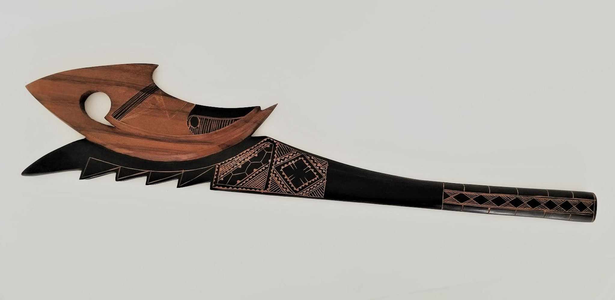 Cerulean Bay Fijian Spiked Warrior Club Sculpture | Wayfair