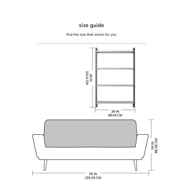 Joss & Main 4 Piece Tiered Shelf & Reviews | Wayfair