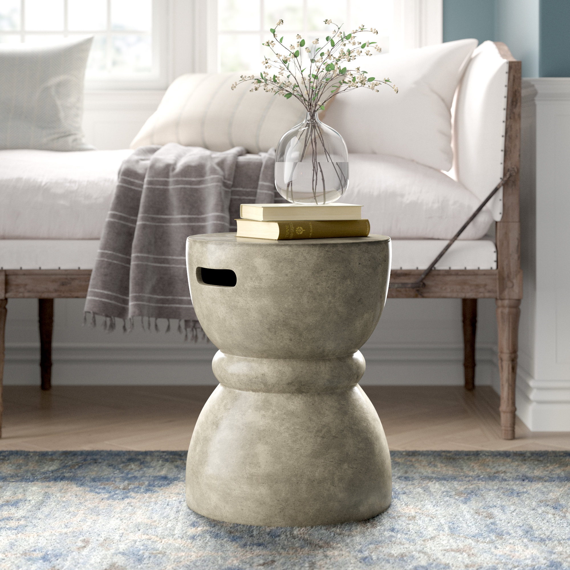 Wade Logan® Ferndown Abstract End Table & Reviews | Wayfair
