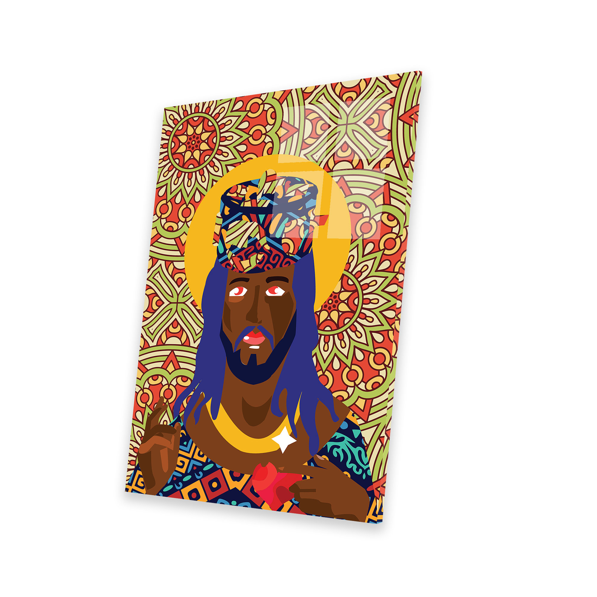 Winston Porter " Jesus Canvas " by Indie Lowve | Wayfair