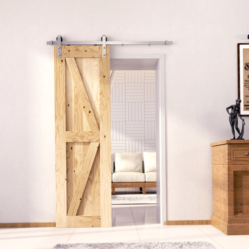 1-Panel Barn Doors You'll Love | Wayfair