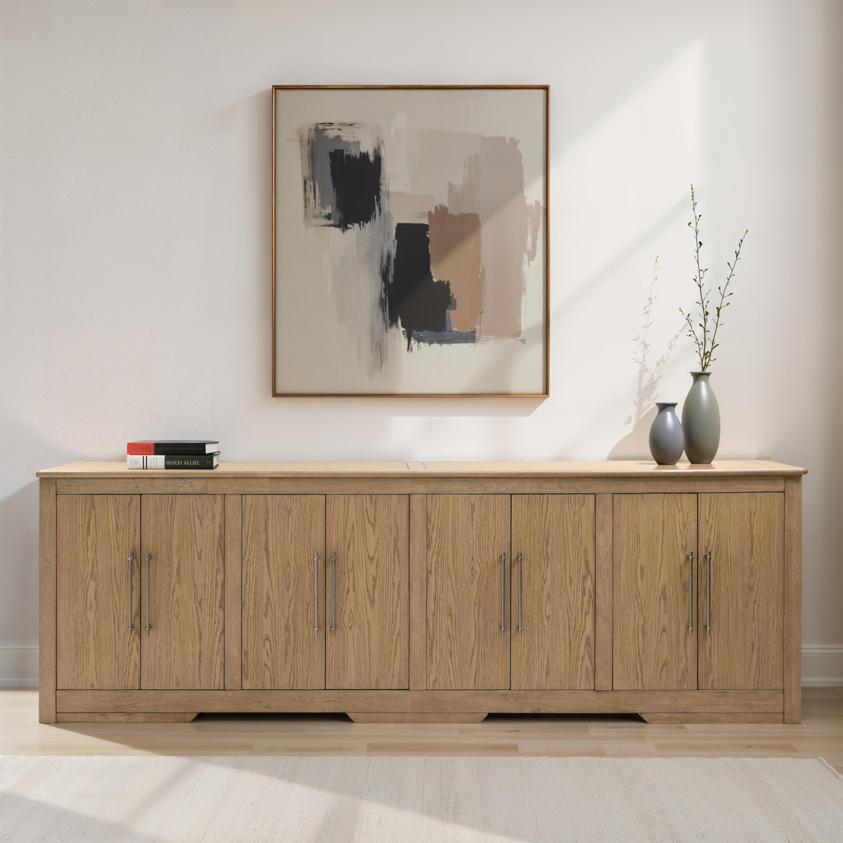 Dovetail Furniture Delacruz 106" Wide Sideboard & Reviews | Perigold