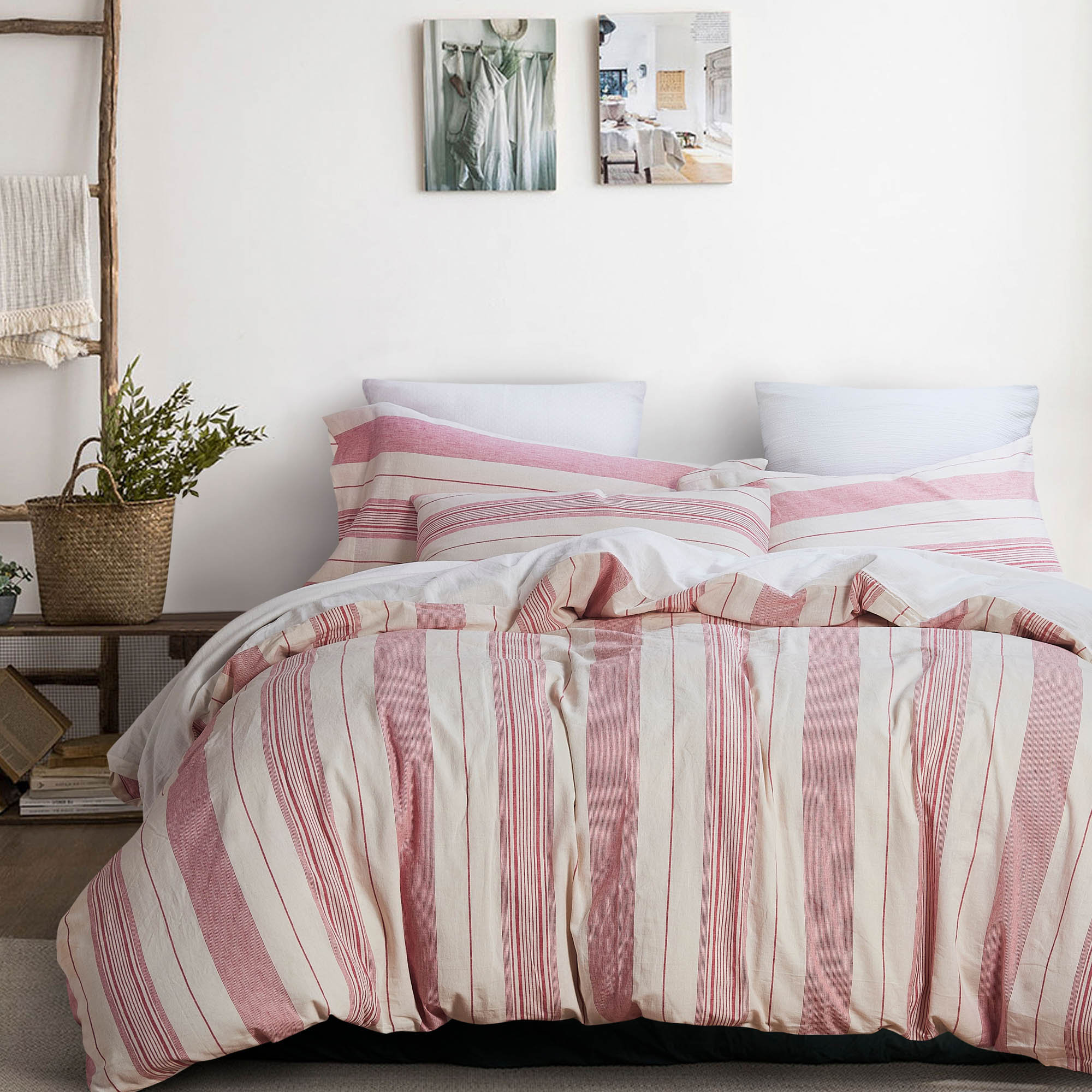 Birch Lane™ Summerlin Reversible Duvet Cover & Insert Set | Wayfair