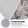 Bungalow Rose Area Rug Machine Washable Rugs With Rubber Backing For ...