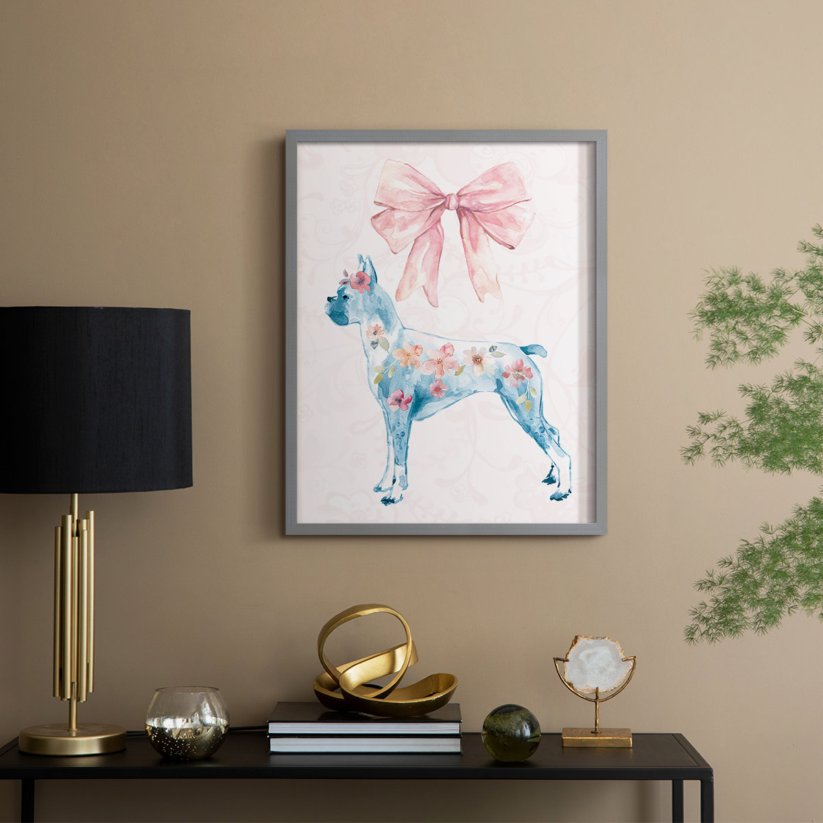 Winston Porter Sassy Lassie Framed Print - Solid Wood | Wayfair