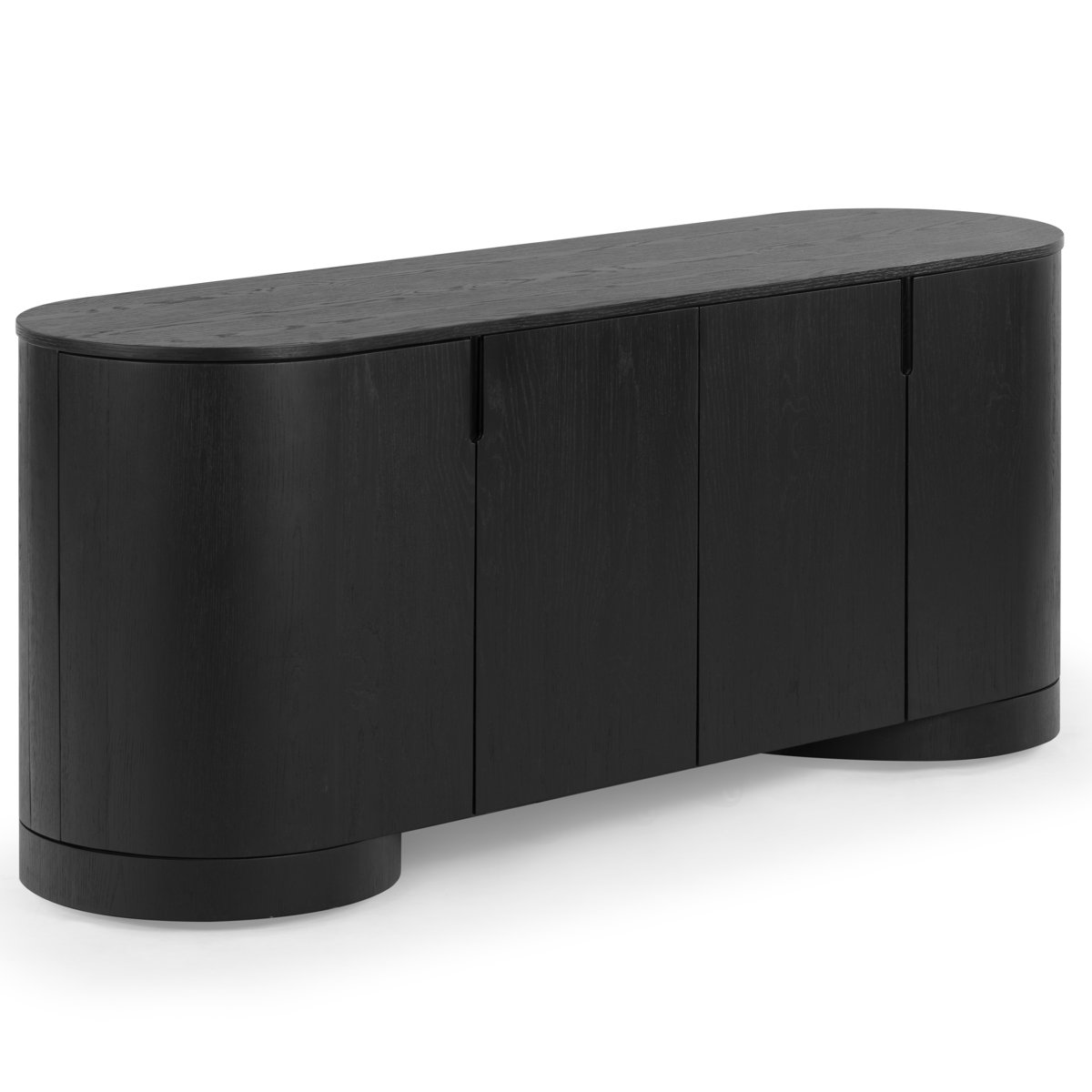 Safavieh Couture Jesbelina Oval 4 Door Wood Sideboard & Reviews | Perigold