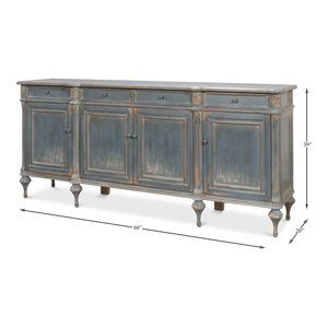 Sarreid Ltd Lilac Sideboard W/ Highfeet & Reviews | Wayfair