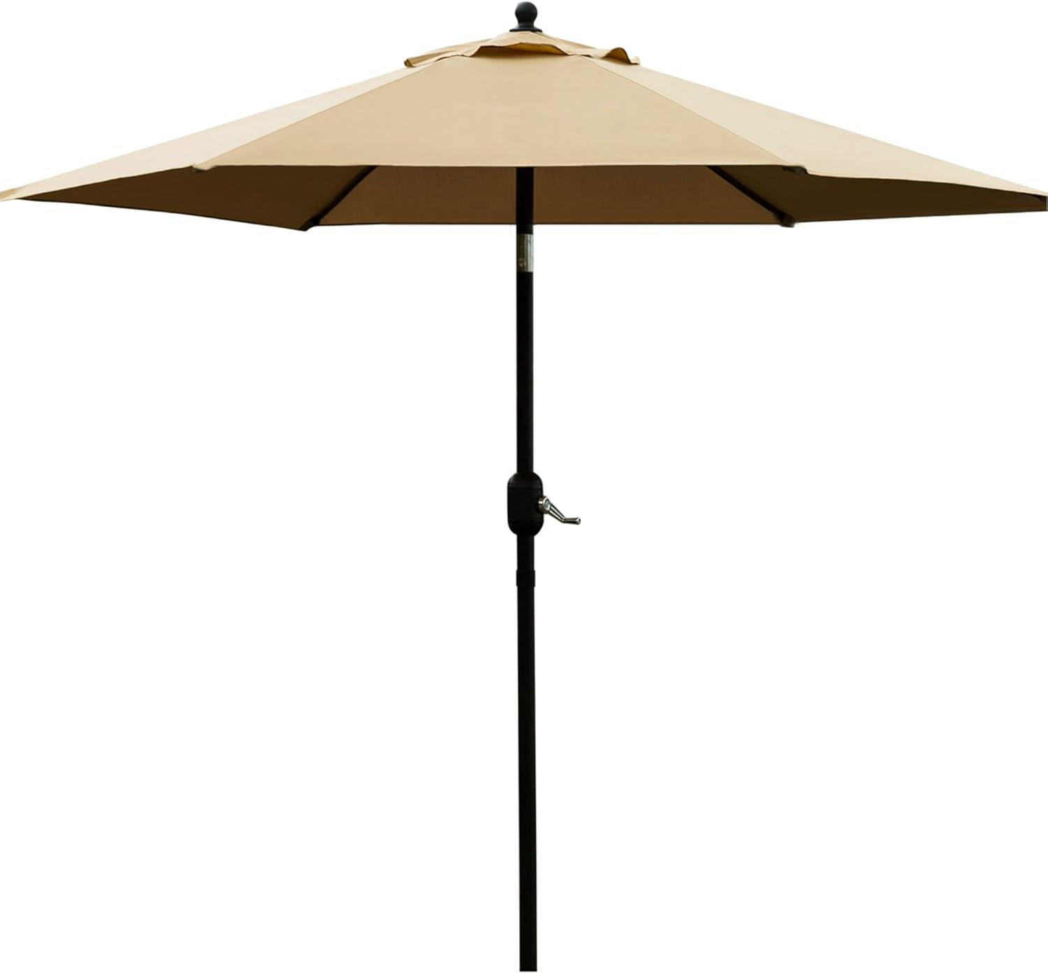 Arlmont & Co. Patio Umbrella, Yard Umbrella Push Button Tilt Crank ...
