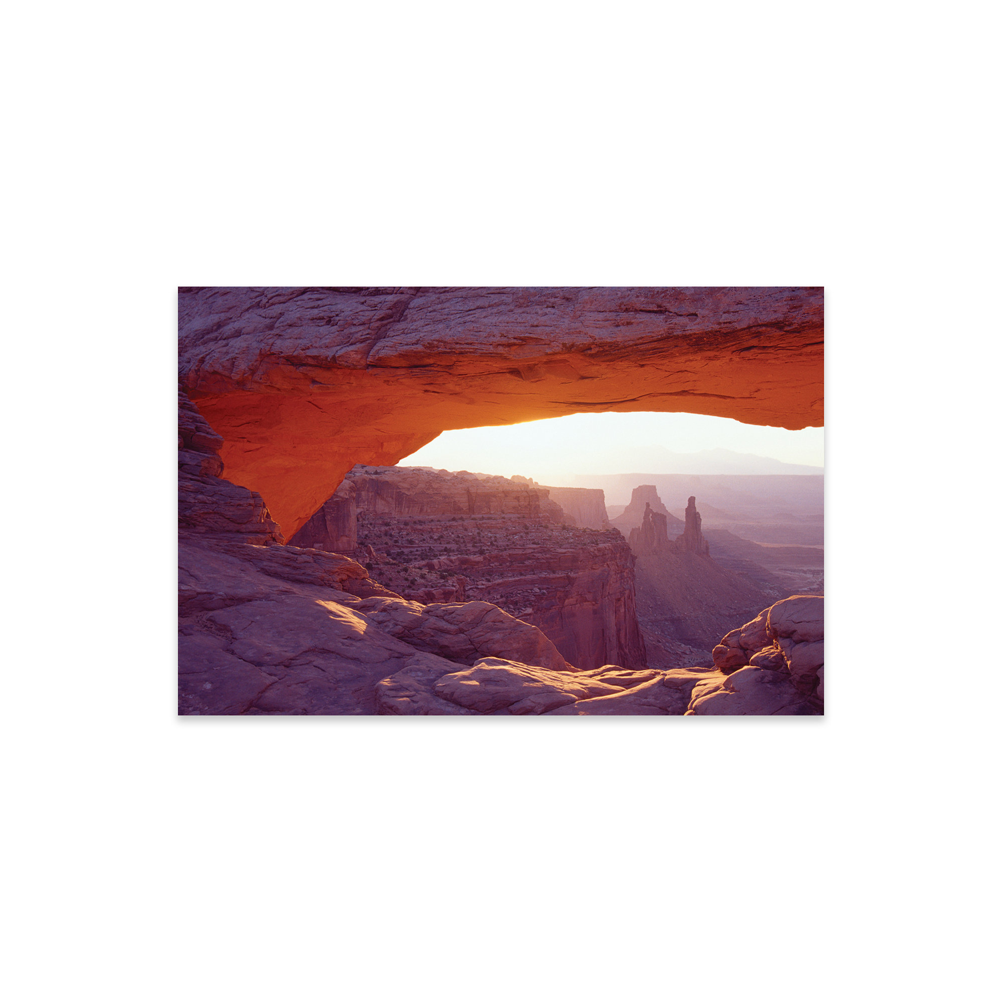 Union Rustic " Dawn I, Mesa Arch, Canyonlands National Park, Utah, USA ...