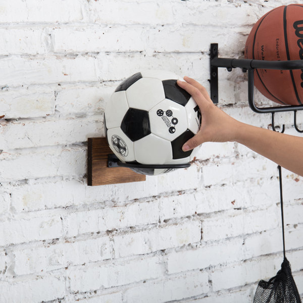 17 Stories Walkerville Wall Mounted Sports Rack & Reviews | Wayfair