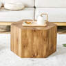 Millwood Pines Modern MDF coffee table, with complex texture patterns ...
