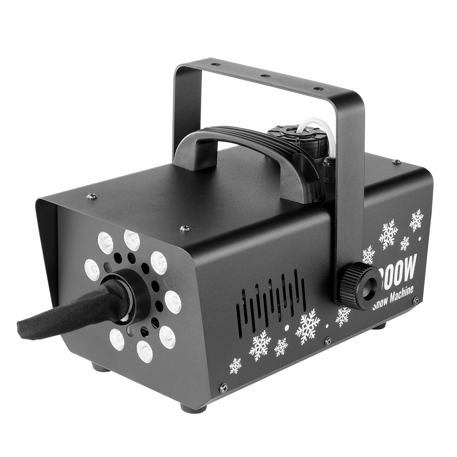 Latitude Run® Snow Machine 800W Handheld Hanging Snow Maker with LED ...