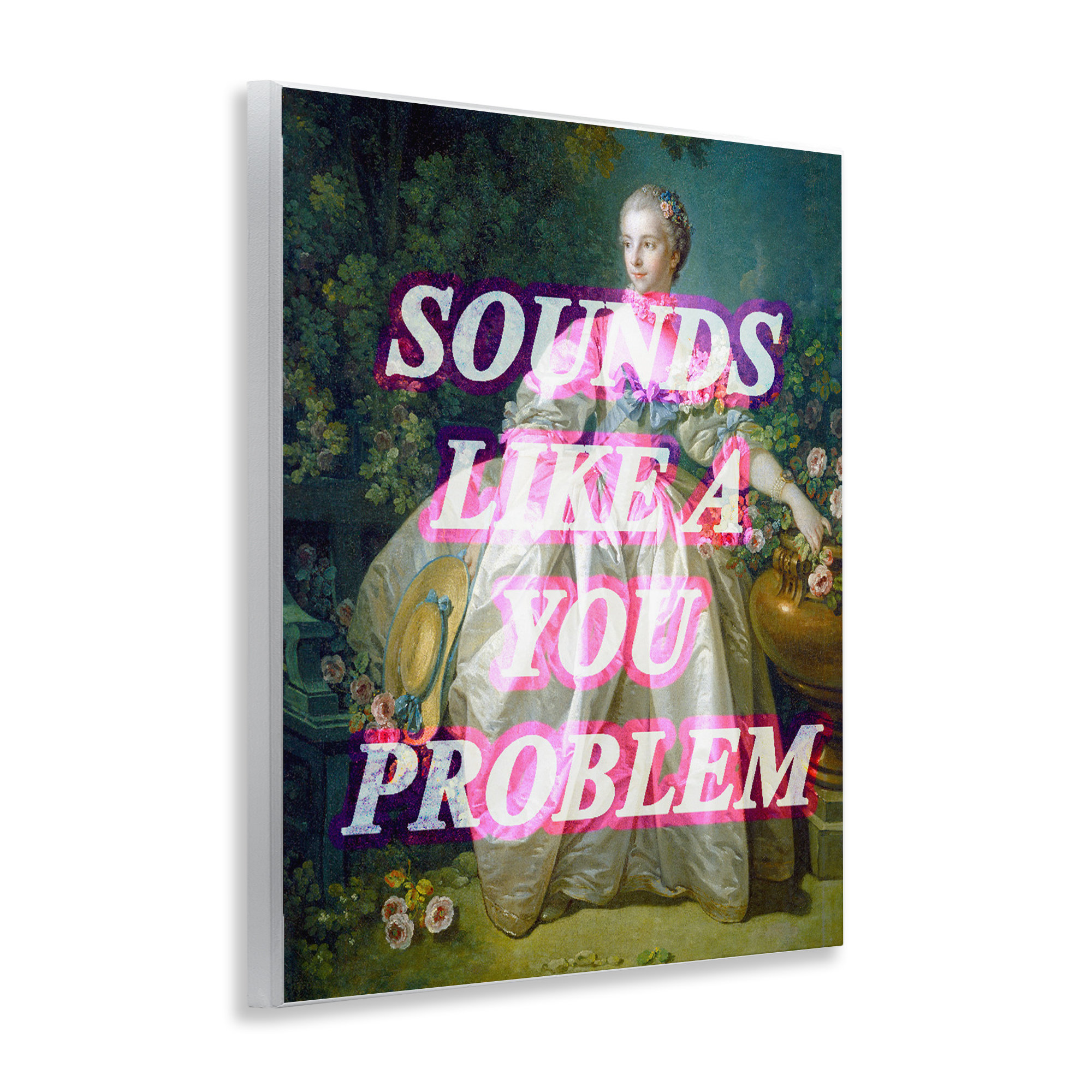 Ebern Designs Sounds Like A You Problem Wall Plaque, design by Lil' Rue ...