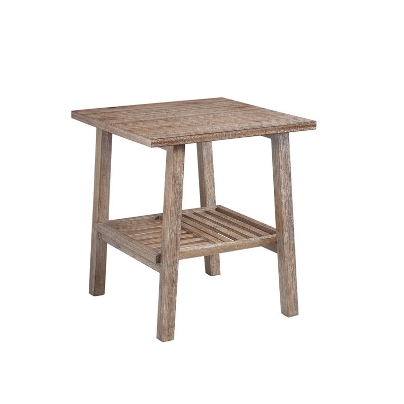 Highland Dunes Wentzel Solid Wood End Table | Wayfair