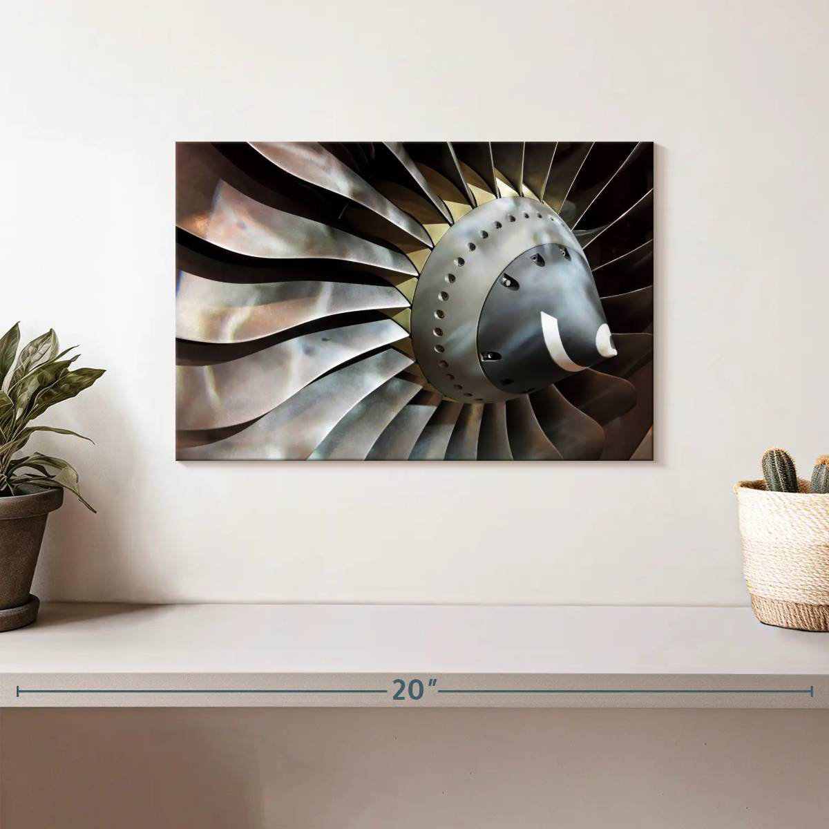 Ebern Designs Mehar Aircraft Turbo Engine | Wayfair