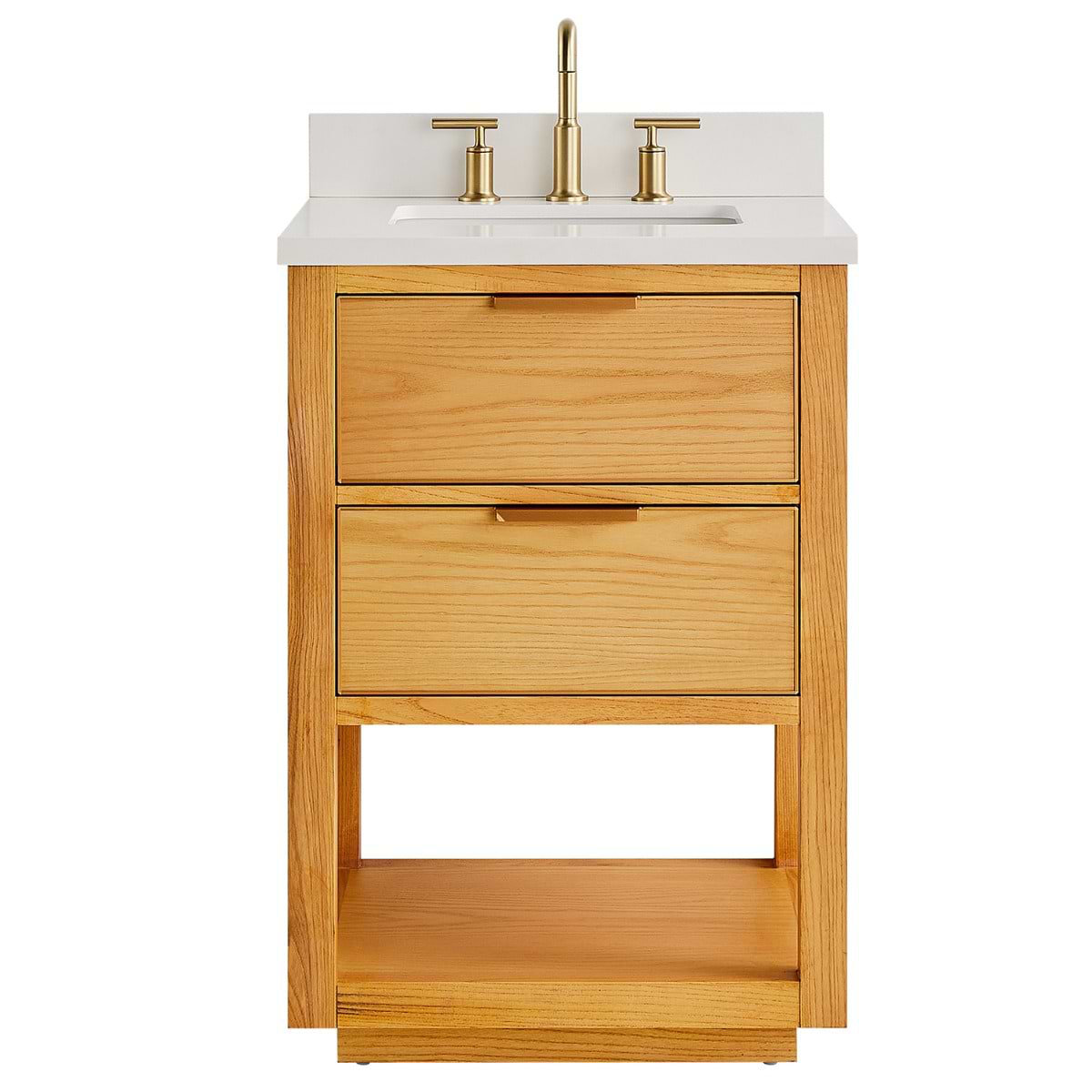 TileBar Dayton 24" Freestanding Standard Single Bathroom Vanity with ...