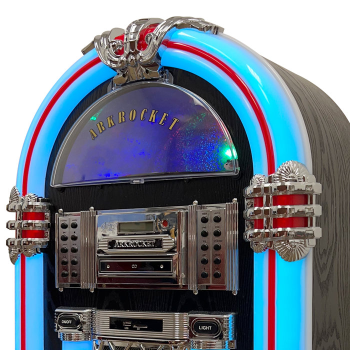 Arkrocket Audio Arkrocket Taurus II Jukebox Vinyl Record Player ...