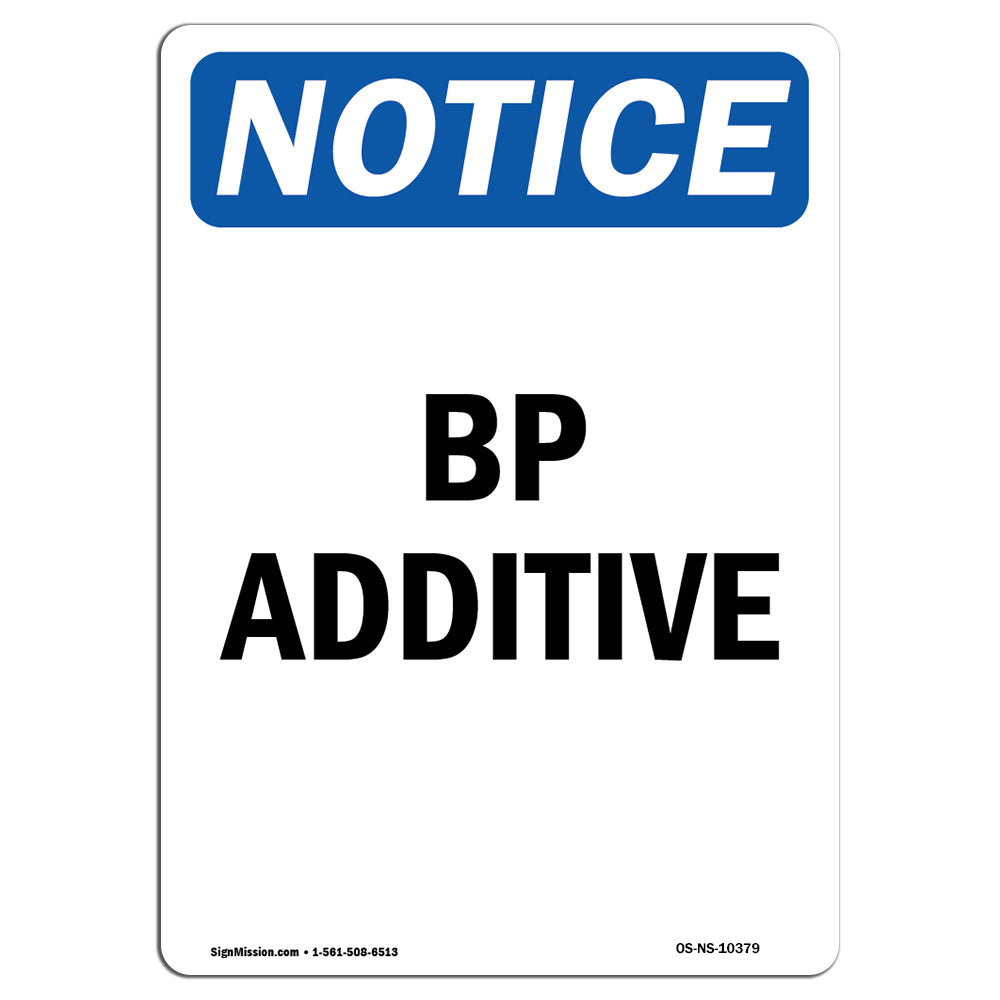 SignMission Bp Additive Sign | Wayfair