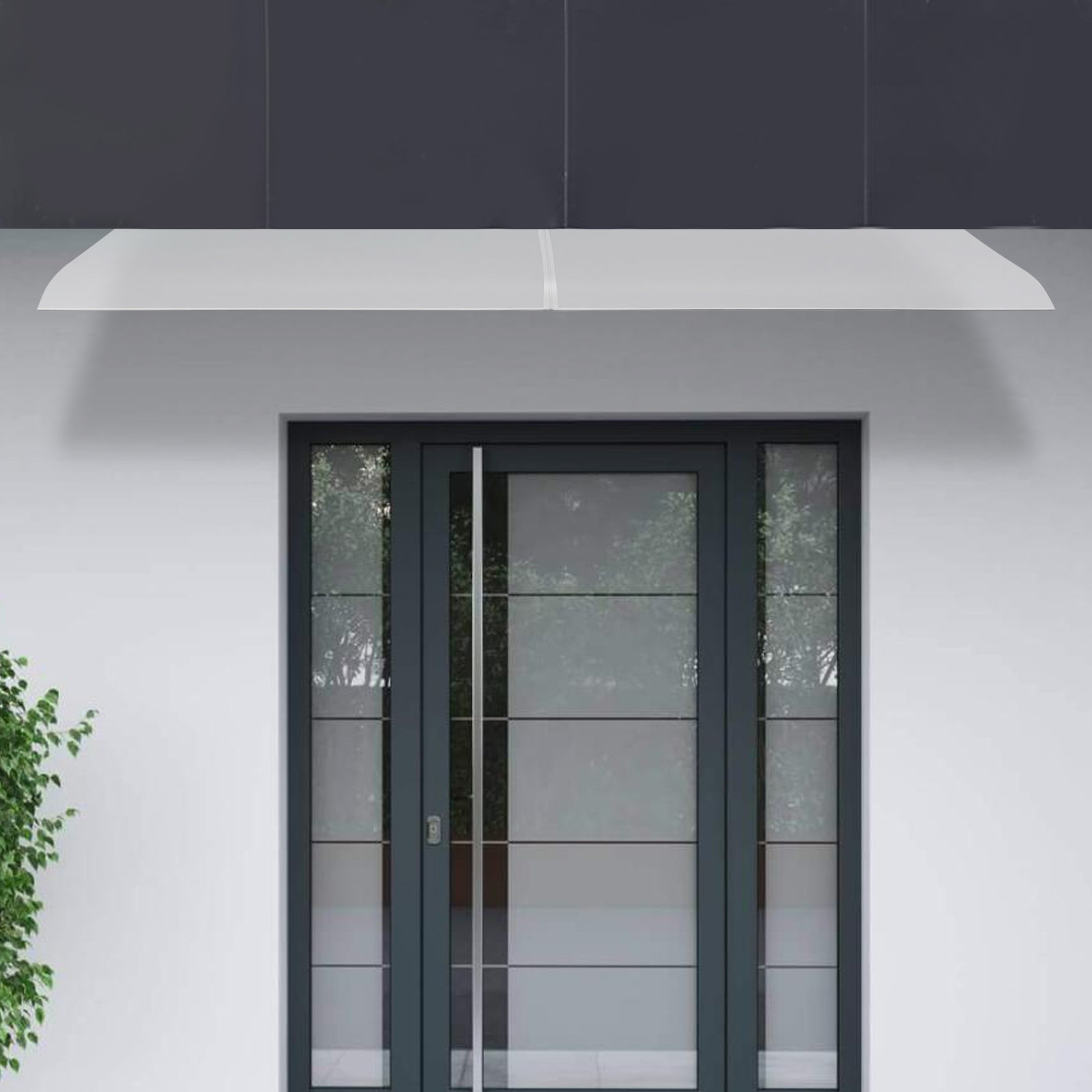 DENFER Slope Window Awning in Clear - Wayfair Canada