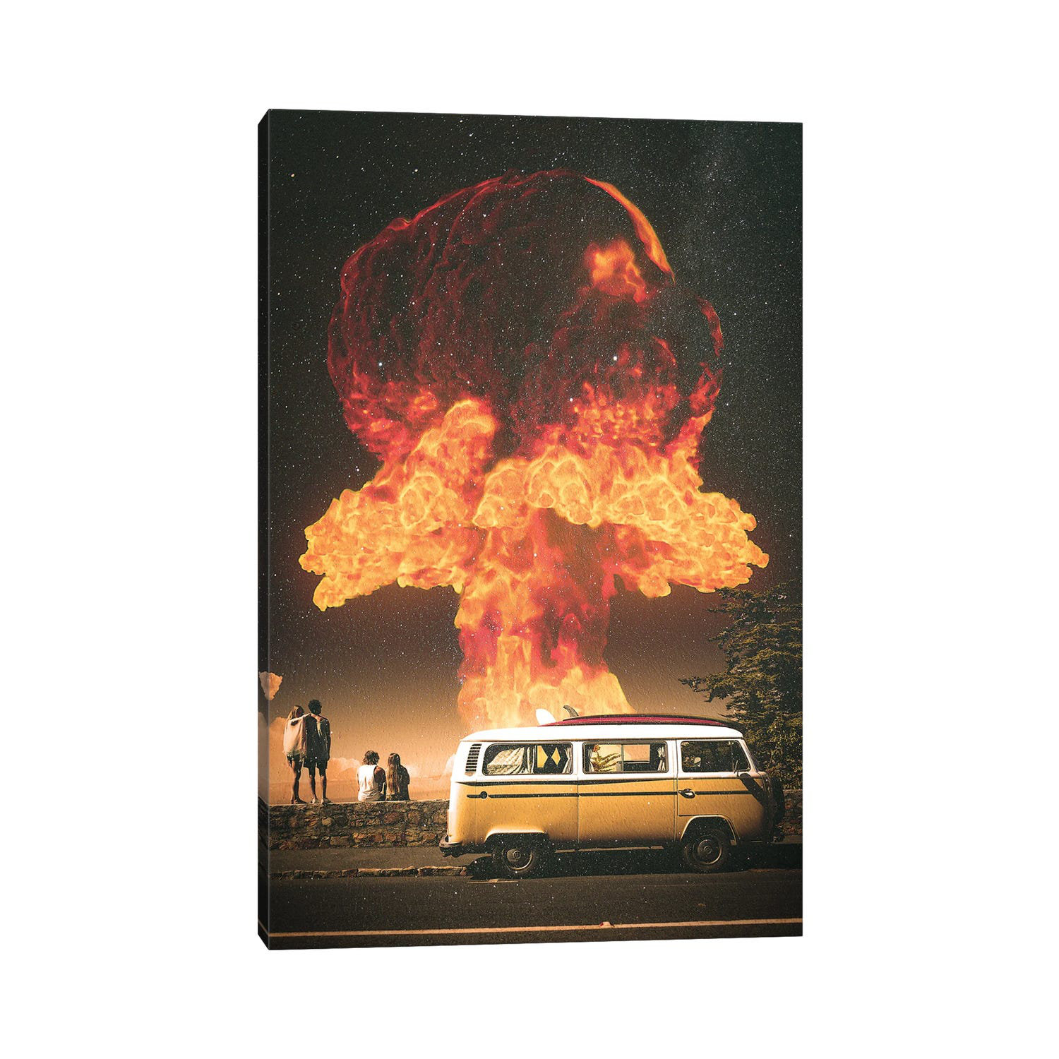 Ebern Designs Stopover - Print on Canvas | Wayfair.co.uk