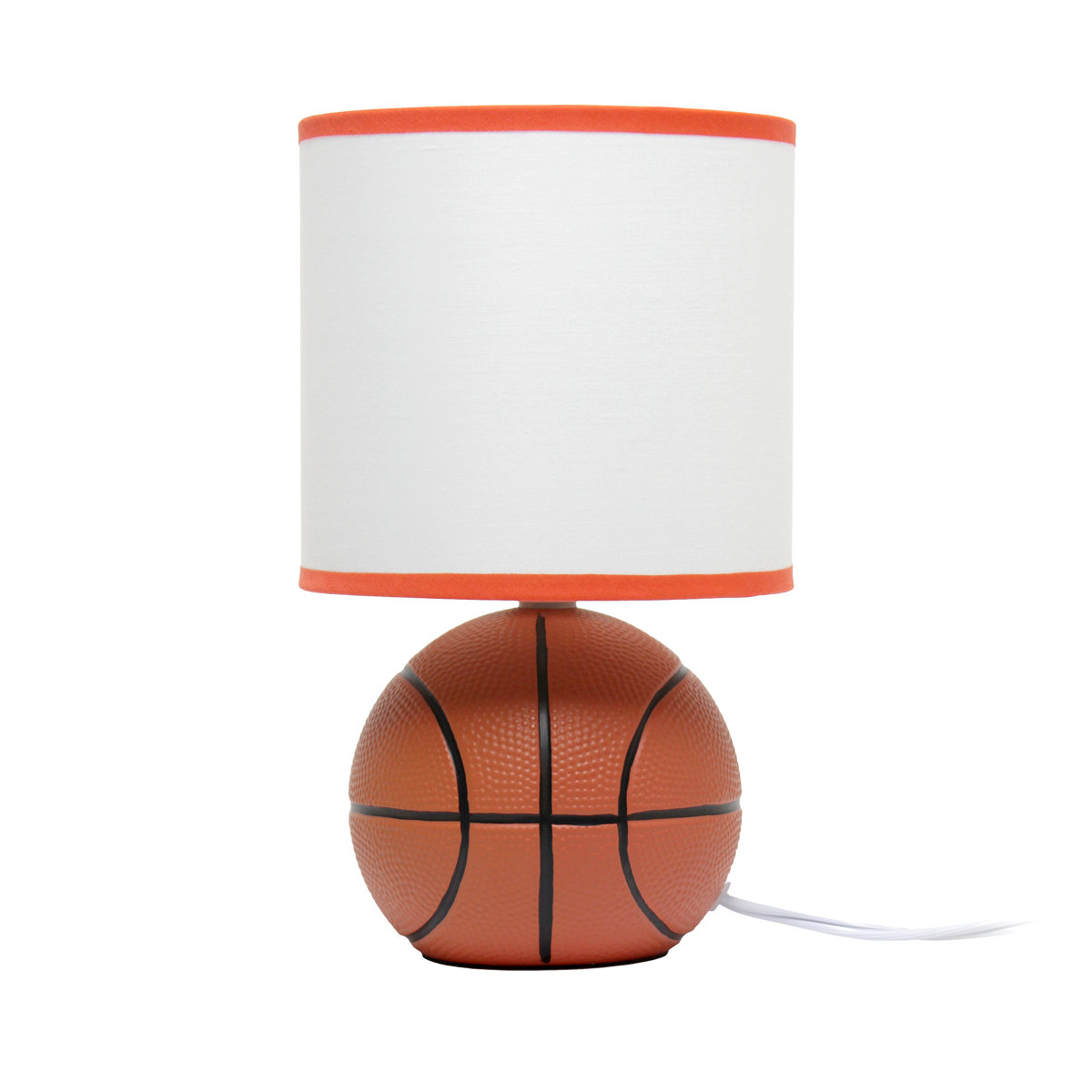 Ebern Designs Simple Designs 10.7" Mekal Mini Basketball Table Lamp For ...