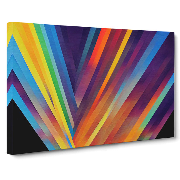 Metro Lane Prism Vol.1 - Wrapped Canvas Graphic Art | Wayfair.co.uk