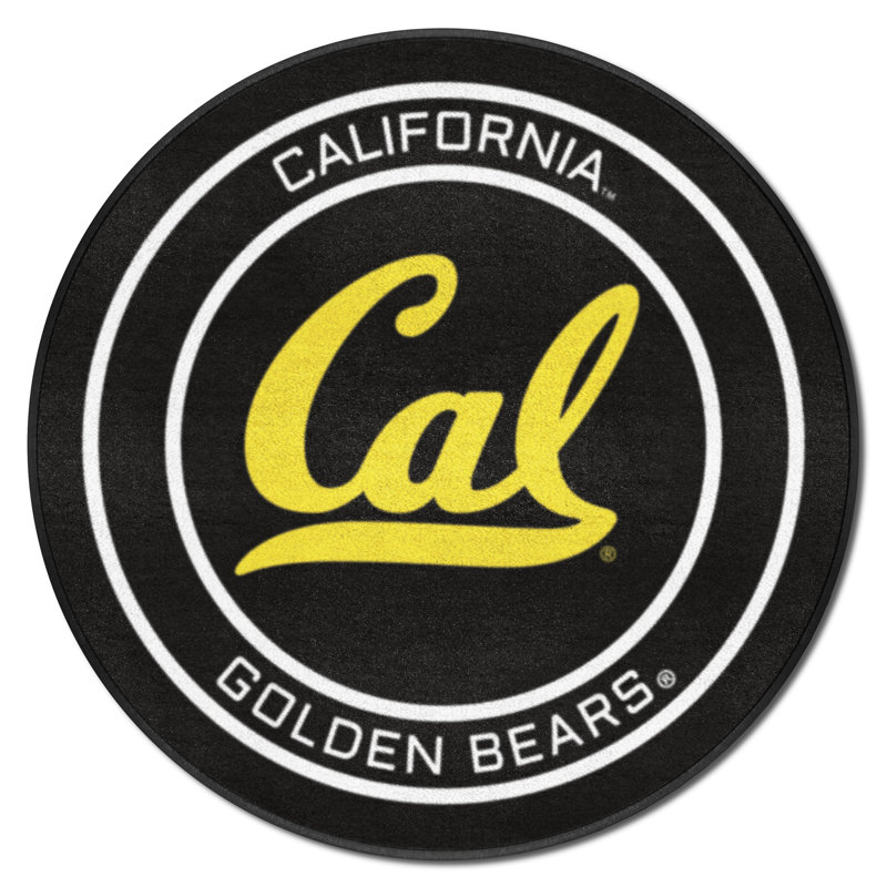 FANMATS Cal_Cal Hockey Puck Rug - 27In. Diameter | Wayfair