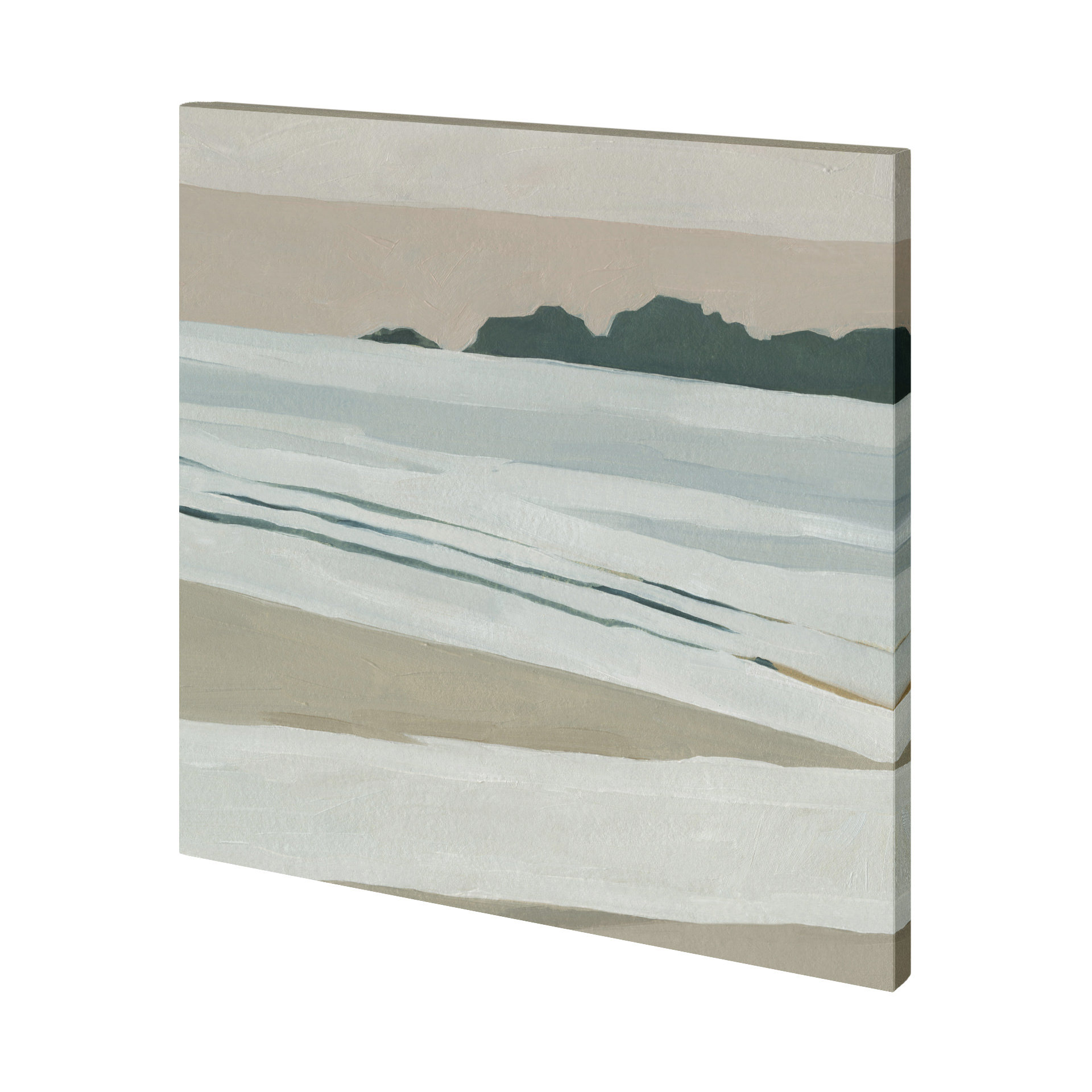 Rosecliff Heights Coastal Lines I On Canvas Print - Wayfair Canada