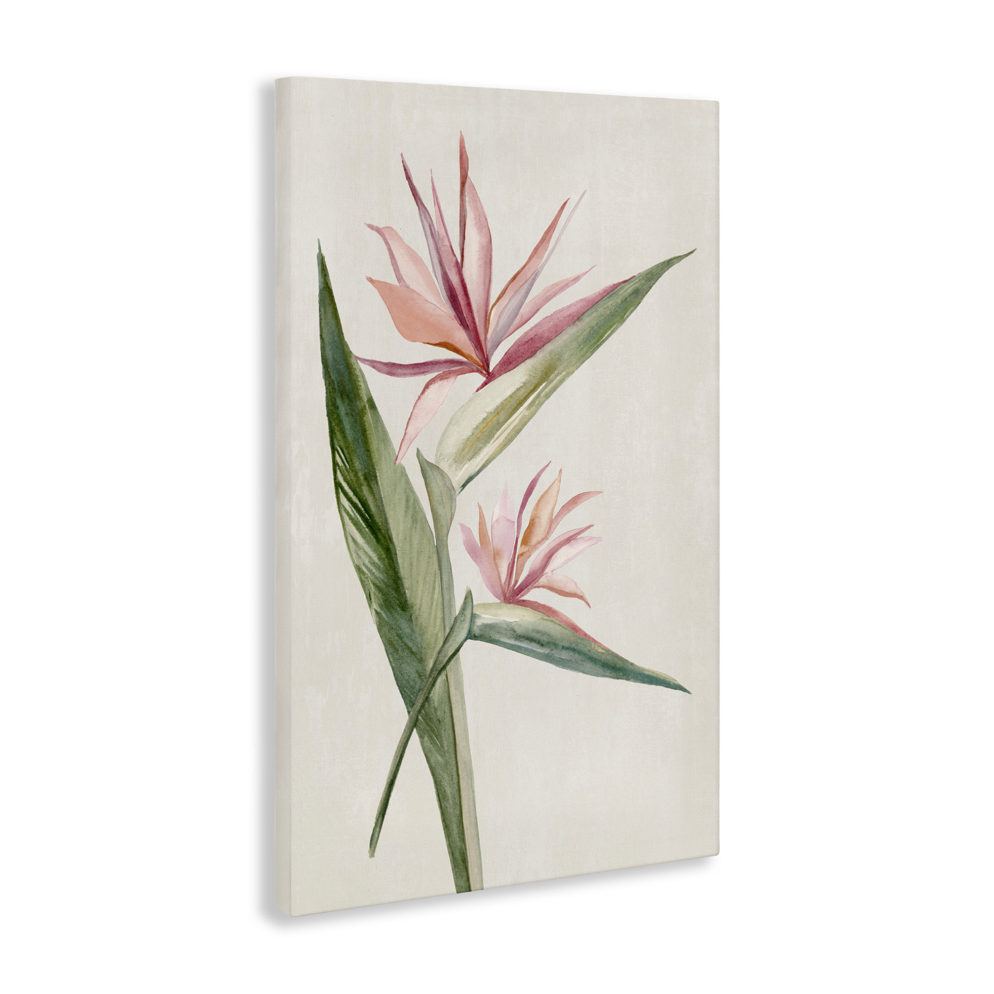 Bayou Breeze Tropical Grace Birds of Paradise Canvas, design by Hannah ...