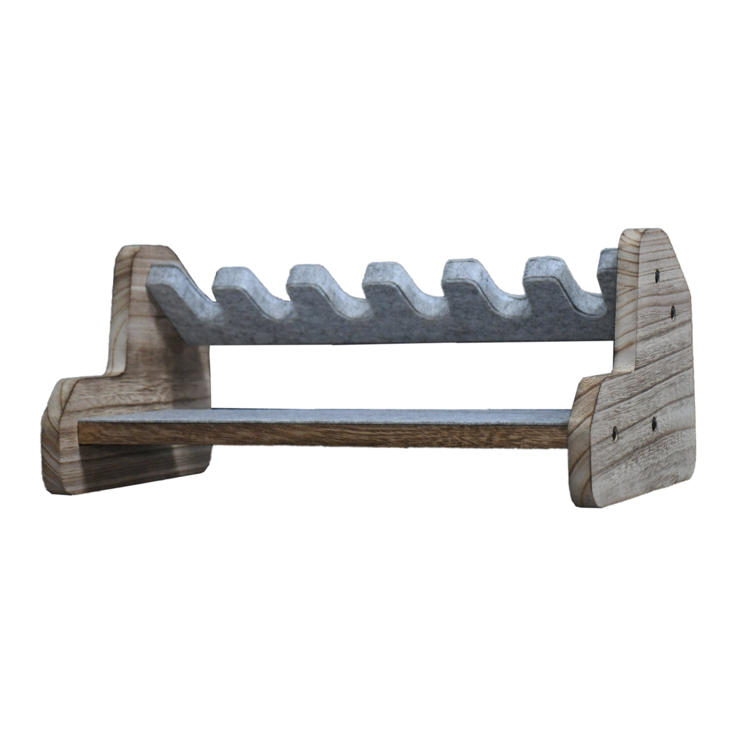 BSTTEK Wood Freestanding Gun Rack, 6 Slots - Wayfair Canada