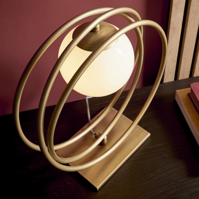 Fairmont Park Murawski 31Cm Brushed Gold Table Lamp | Wayfair.co.uk