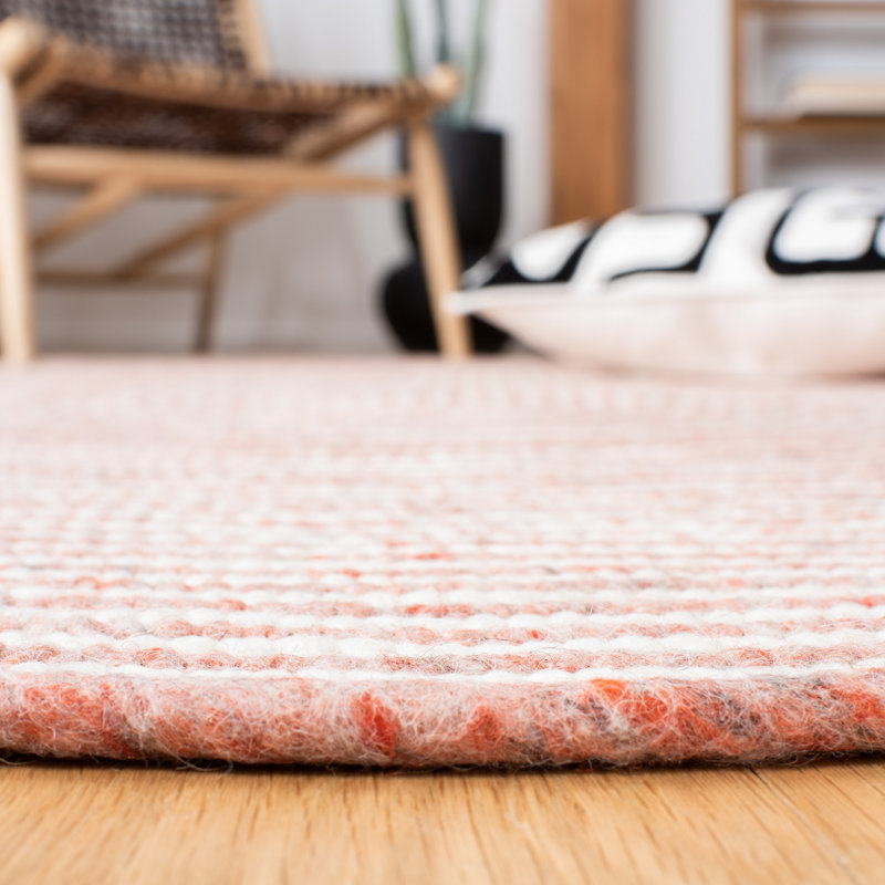 Highland Dunes Mcbride Hand Woven 60% Wool, 40% Cotton Rug | Wayfair