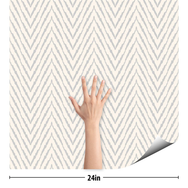 WallsByMe Textured Peel and Stick Wallpaper Panel | Wayfair