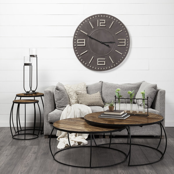 Trent Austin Design® Oversized Merrionette 42" Wall Clock & Reviews ...
