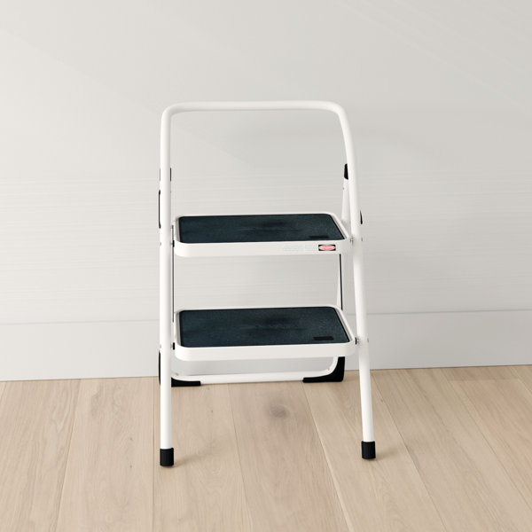 WFX Utility™ 2 Step Steel Step Stool with 300 lb. Load Capacity ...