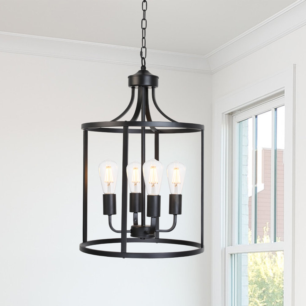 Winston Porter 4 Light Pendant Lighting Dining Room Lighting Fixture ...