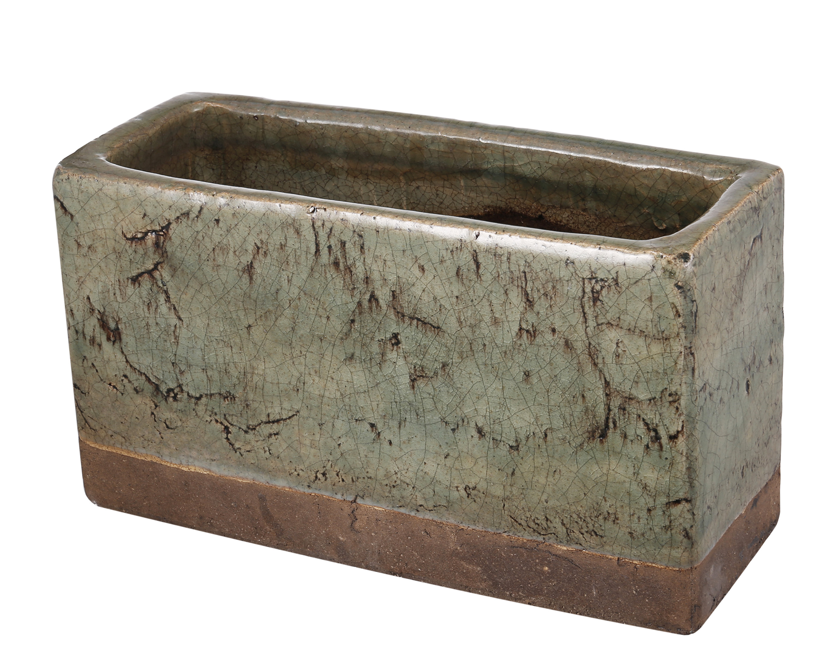 Gracie Oaks Legg Ceramic Planter Box - Wayfair Canada