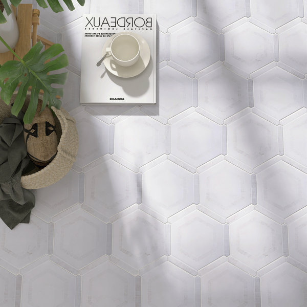 Supreme Tile Avant Ibiza Hexagon 9" x 10" Matte Porcelain Wall & Floor ...
