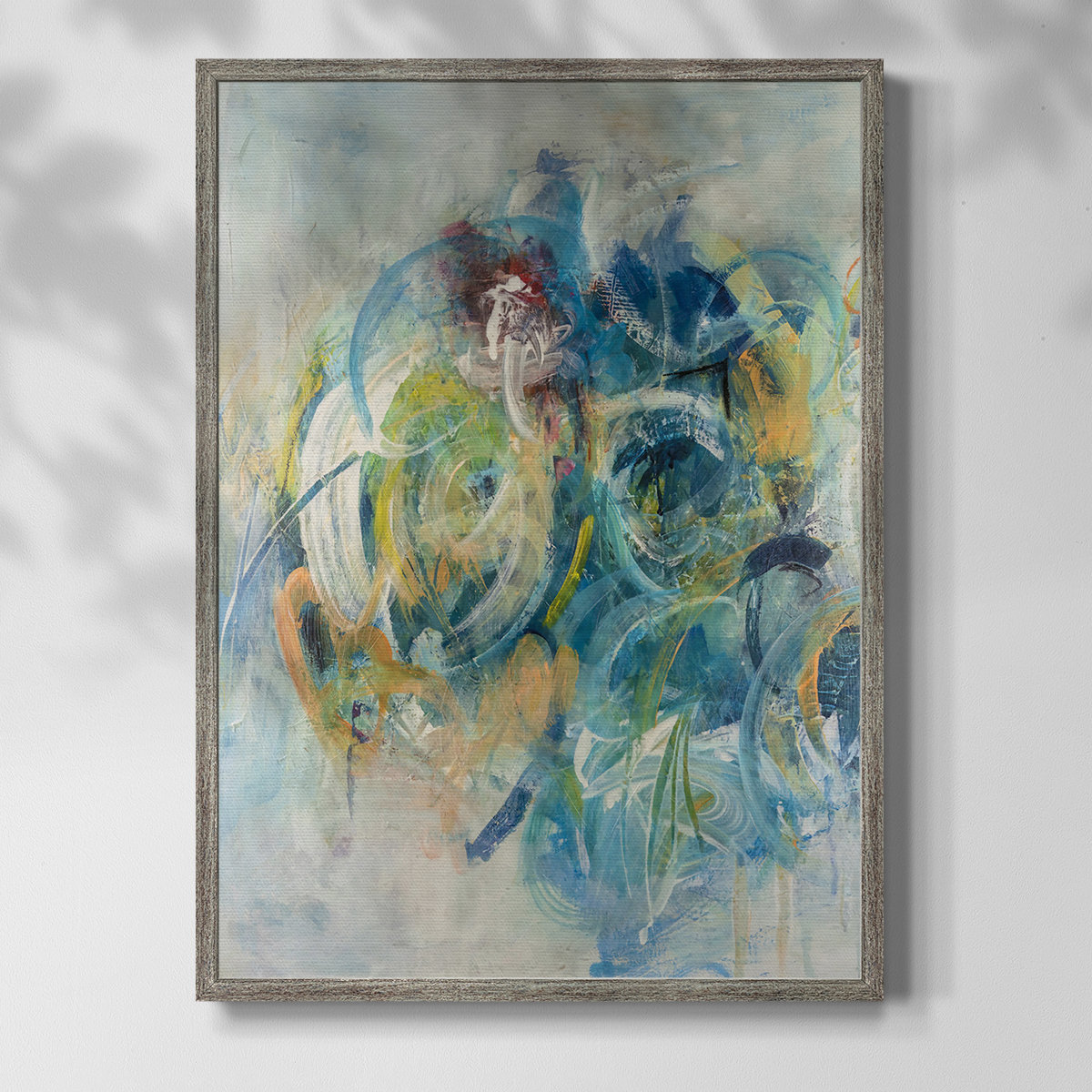 Brayden Studio Silent Energy II Framed Print - Solid Wood - Wayfair Canada