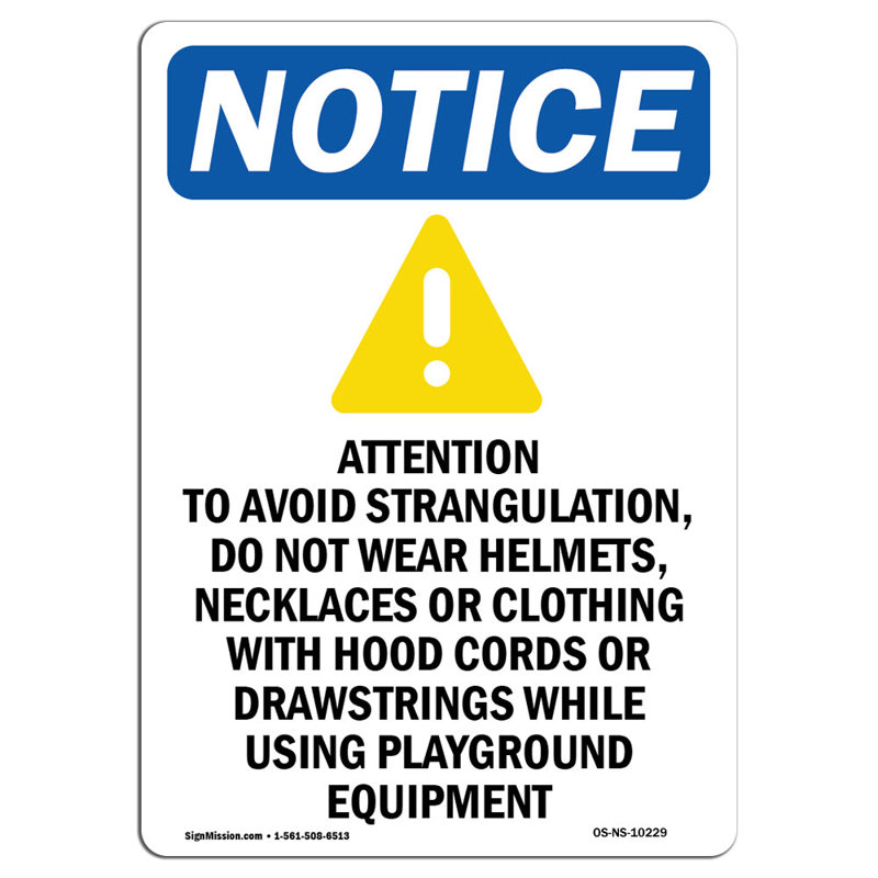 SignMission Attention to Avoid Sign | Wayfair