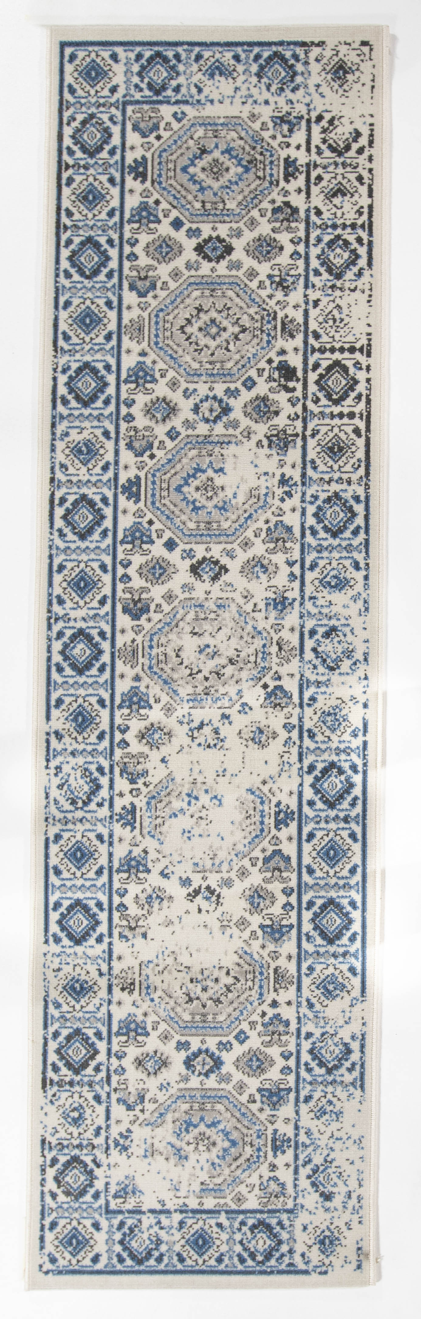 Dakota Fields Arabele Southwestern Blue Indoor/Outdoor Area Rug ...